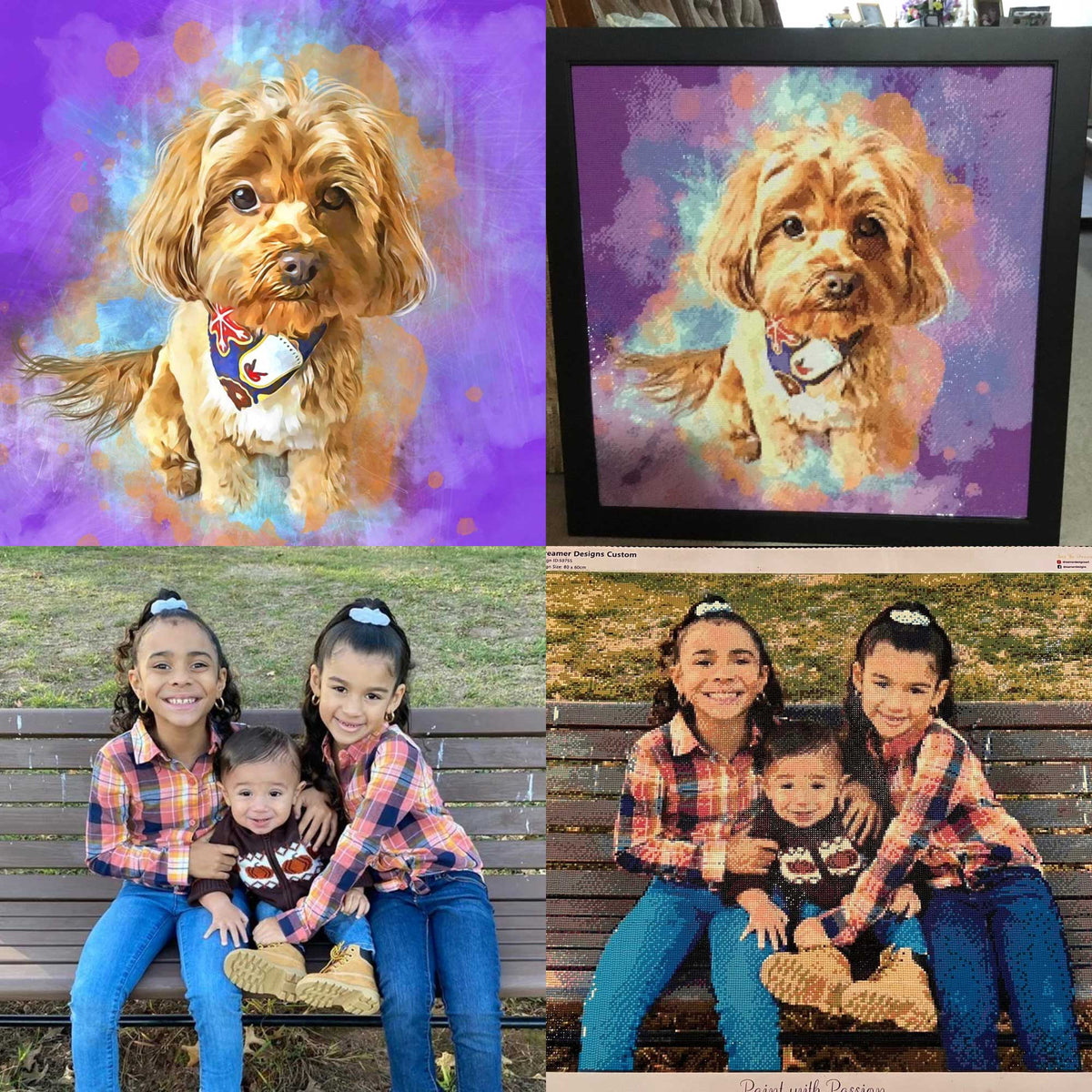 Custom Diamond Painting Kits | Order Your Art Online
