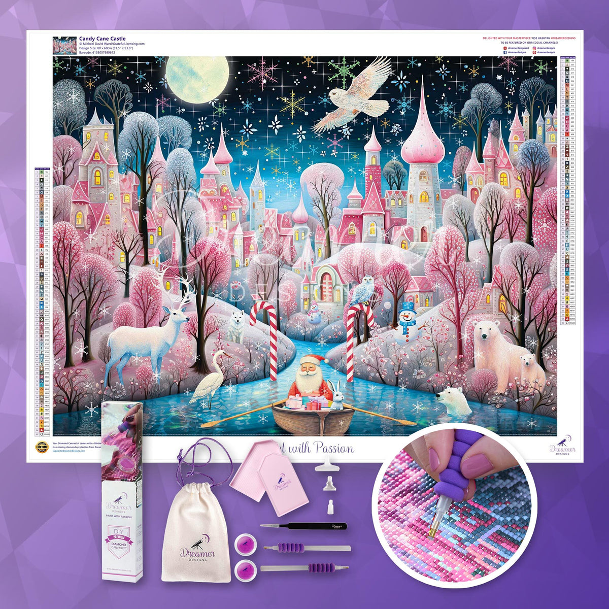 Candy Cane Castle