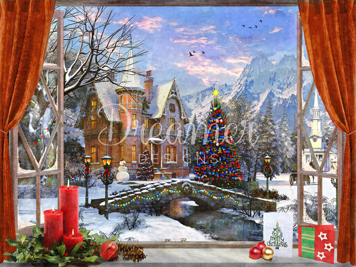 Christmas Mountain View