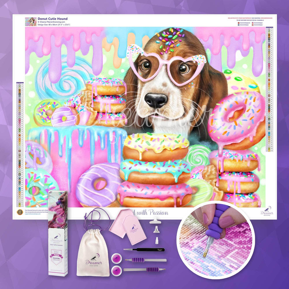 Donut Cutie Hound