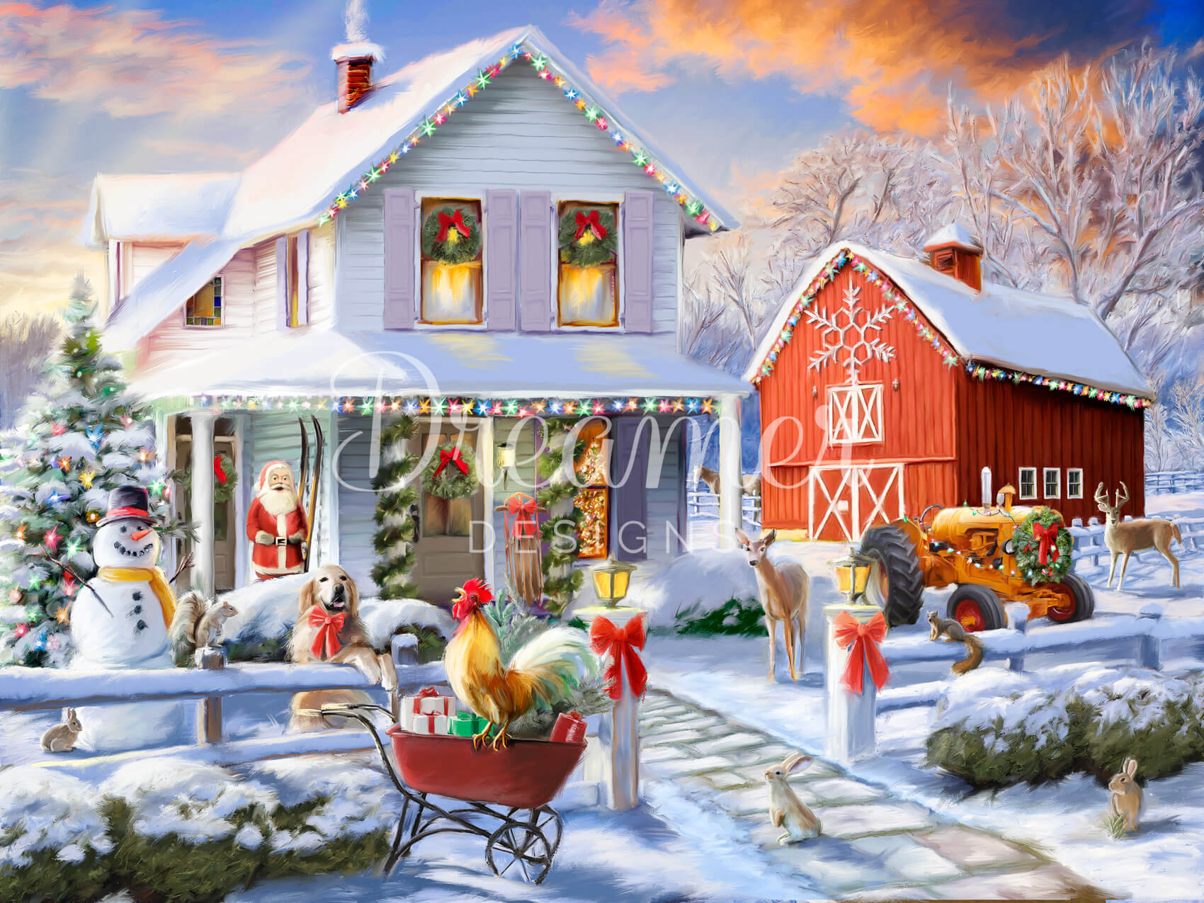 Greetings Christmas Morning