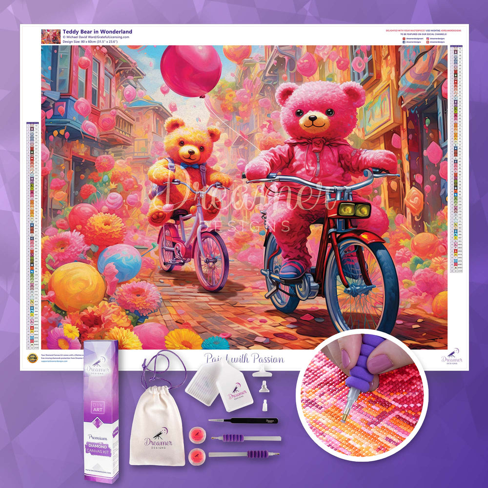 Teddy Bear in Wonderland