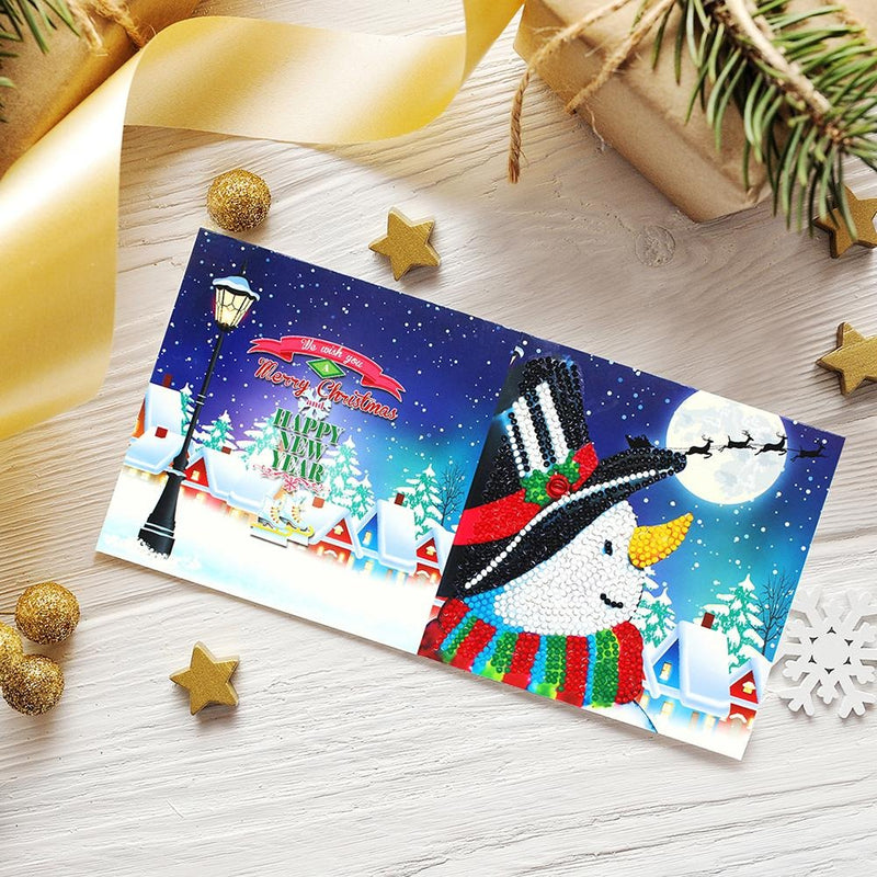 Diamond Christmas Cards (8 Pack)