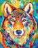 Mischievous Wolf Grin Diamond Painting Kit - Dreamer Designs