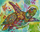 Psychedelic Sea Turtle