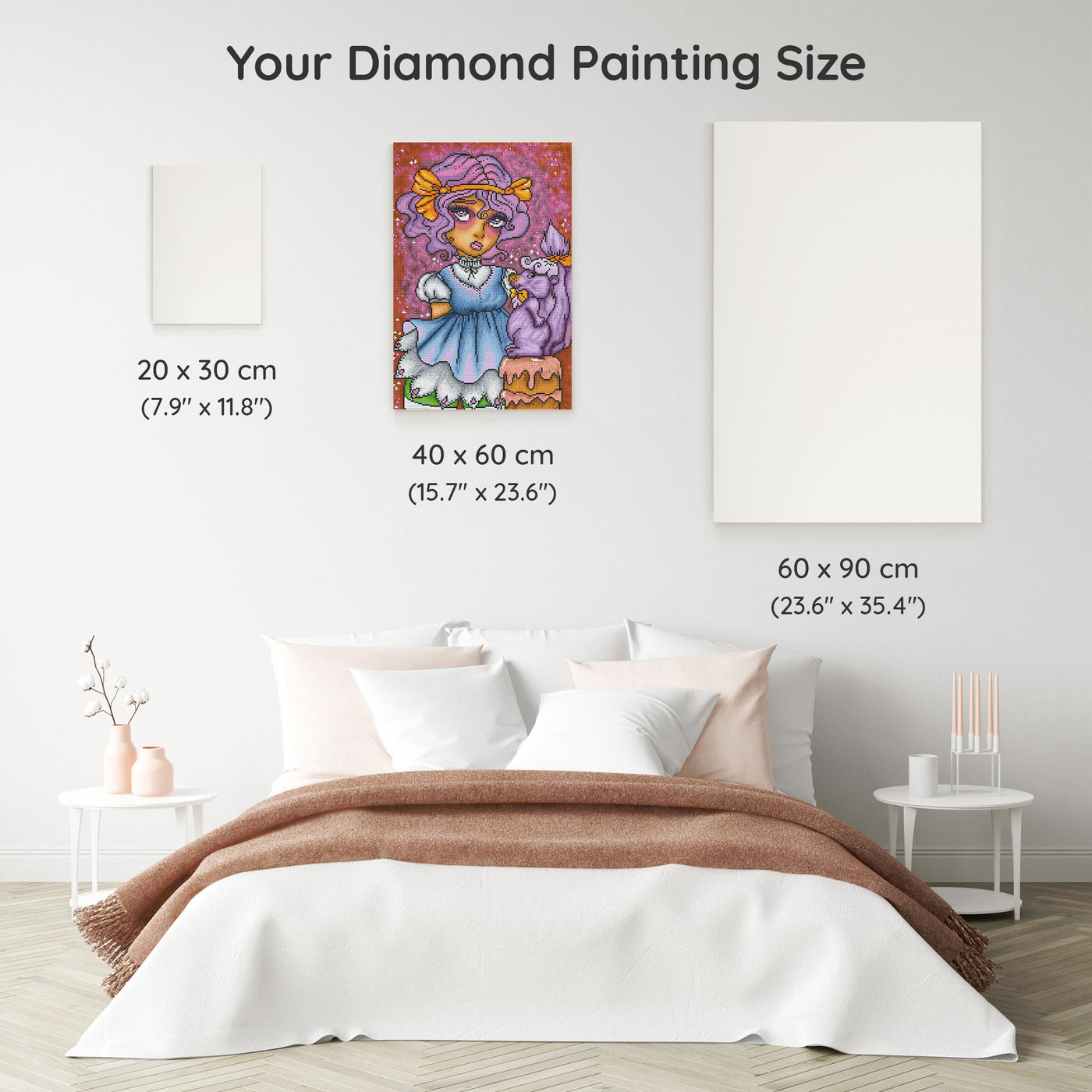 Angel Cake 5D Diamond Art Kit - Dreamer Designs