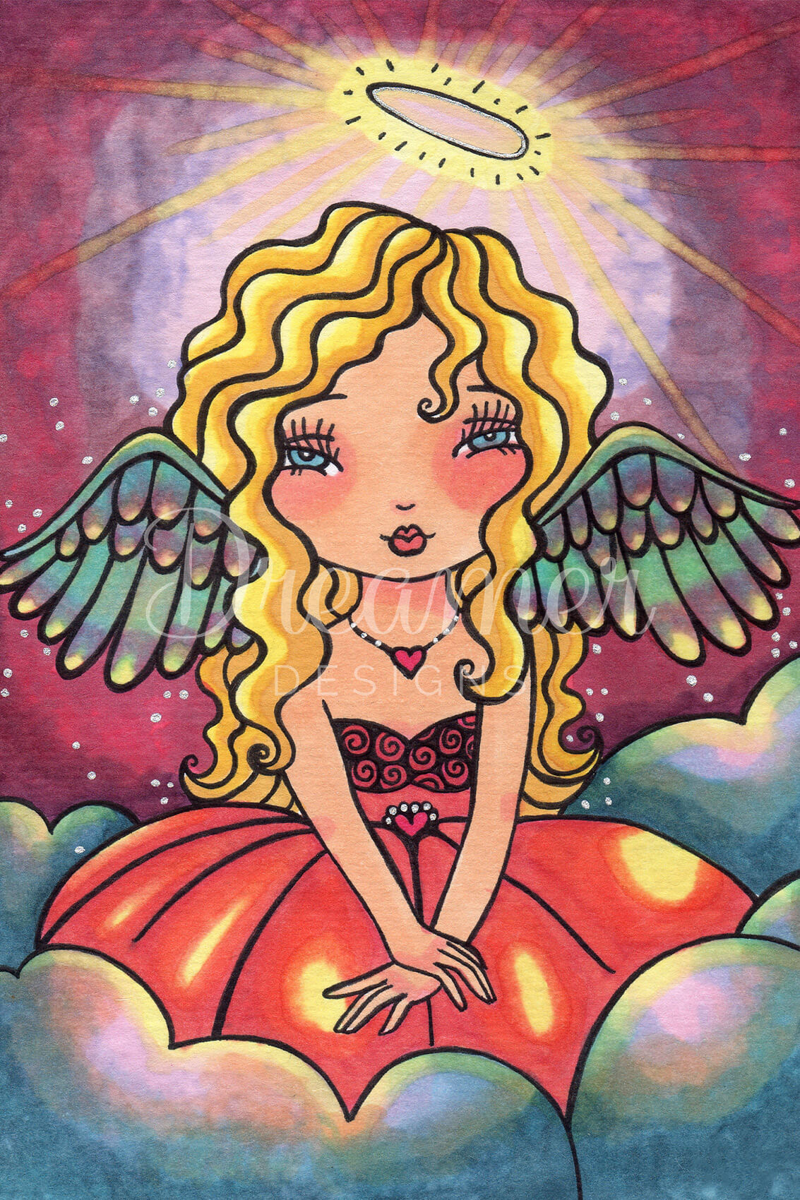 Angel Wings 5D Diamond Art Kit - Dreamer Designs