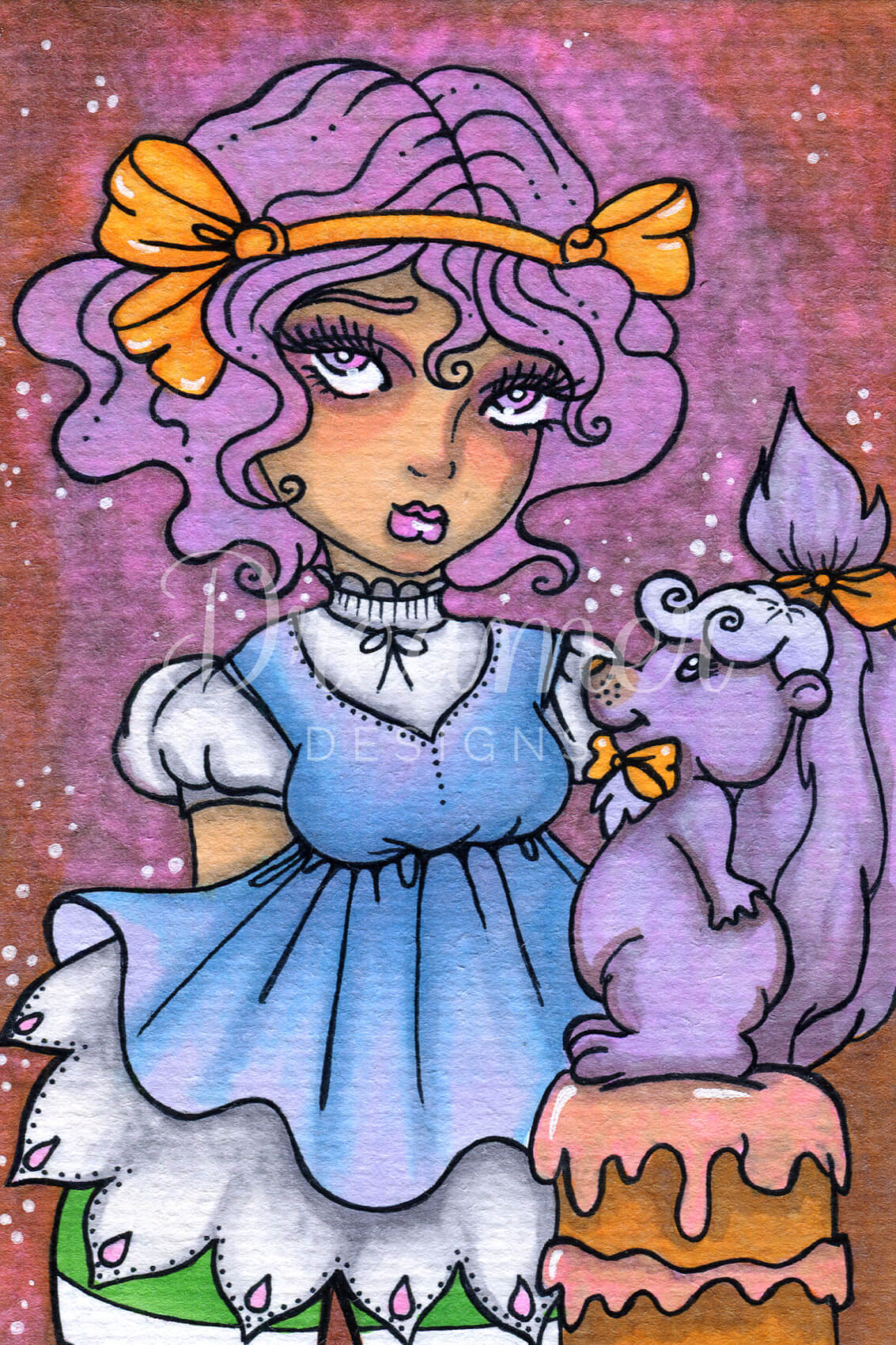 Angel Cake 5D Diamond Art Kit - Dreamer Designs