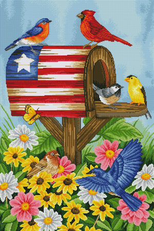 Country Mailbox 5D Diamond Art Kit - Dreamer Designs