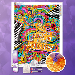 Lost in the Right Direction - Dreamer Designs