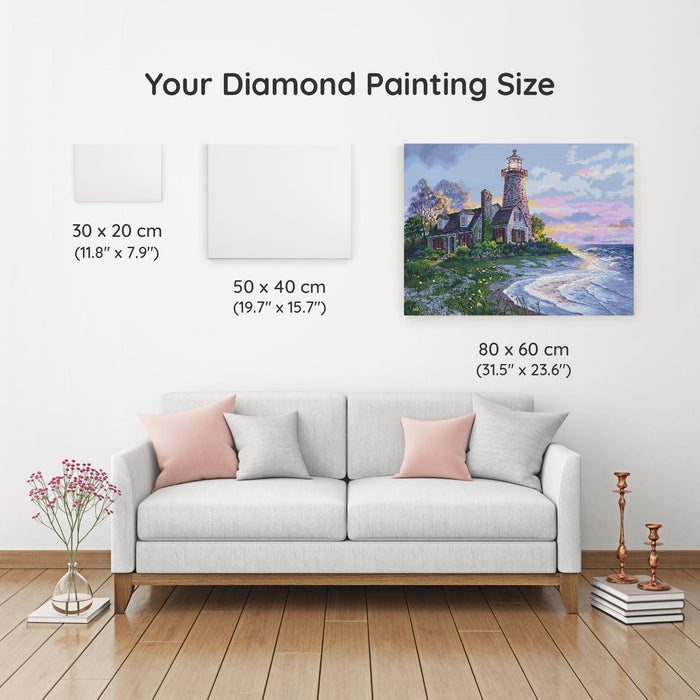 Poetic Light Full Coverage Diamond Art Kit - Dreamer Designs