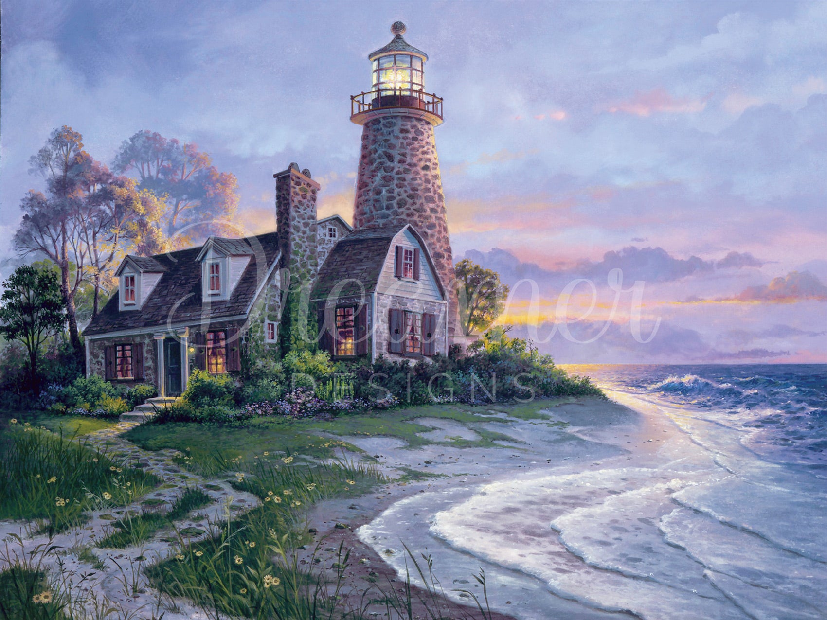 Poetic Light Full Coverage Diamond Art Kit - Dreamer Designs