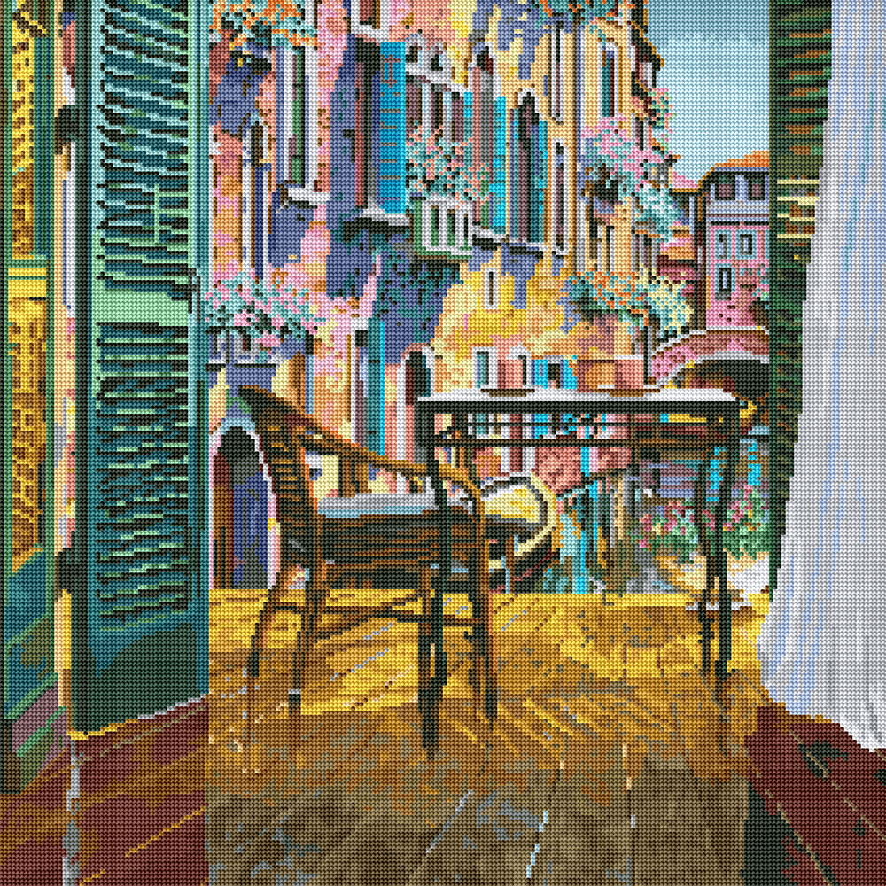 Un Soggiorno A Venezia Full Drill Diamond Art Kit - Dreamer Designs